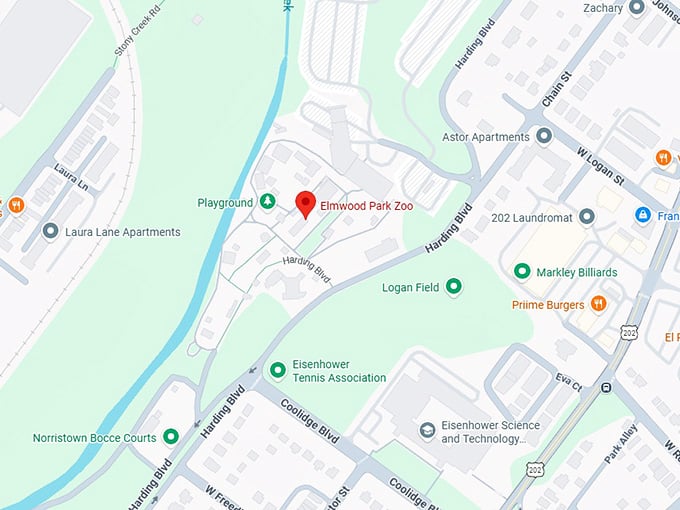 16. elmwood park zoo map