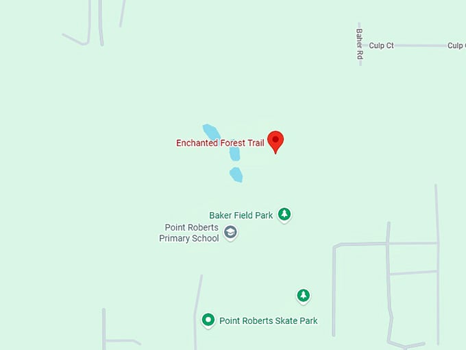 16. enchanted forest trail map