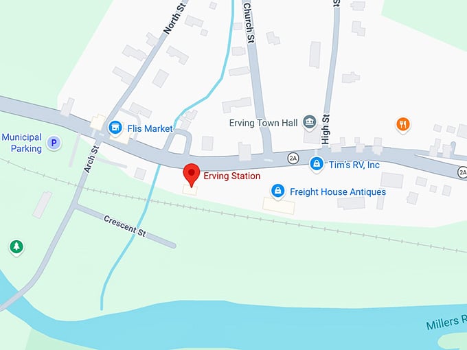 16. erving station map