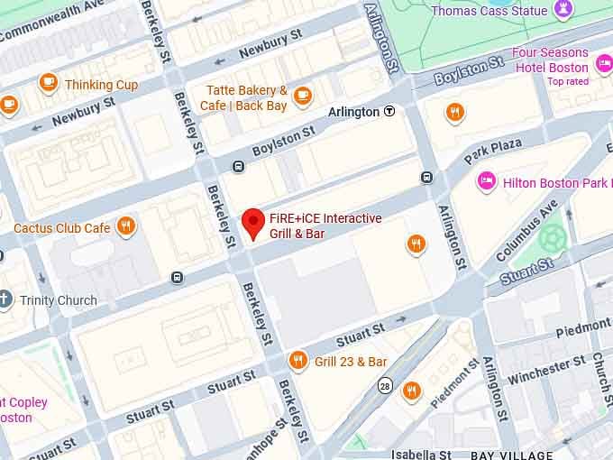16. fire+ice interactive grill & bar map