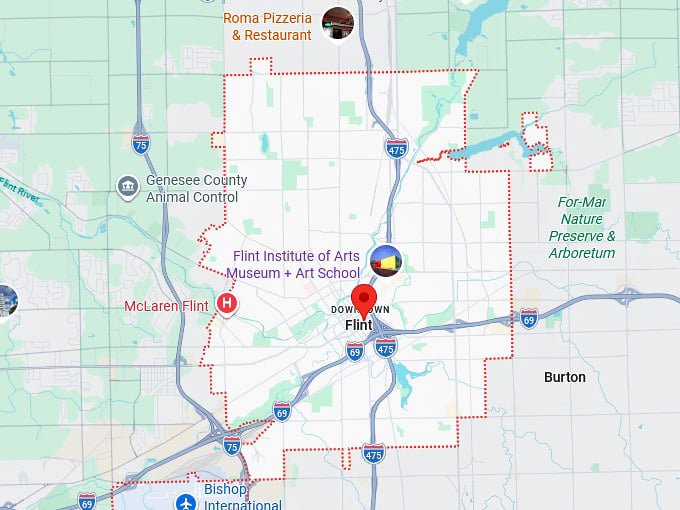 16. flint map