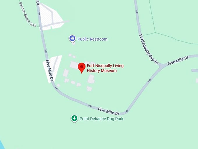 16. fort nisqually living history museum map