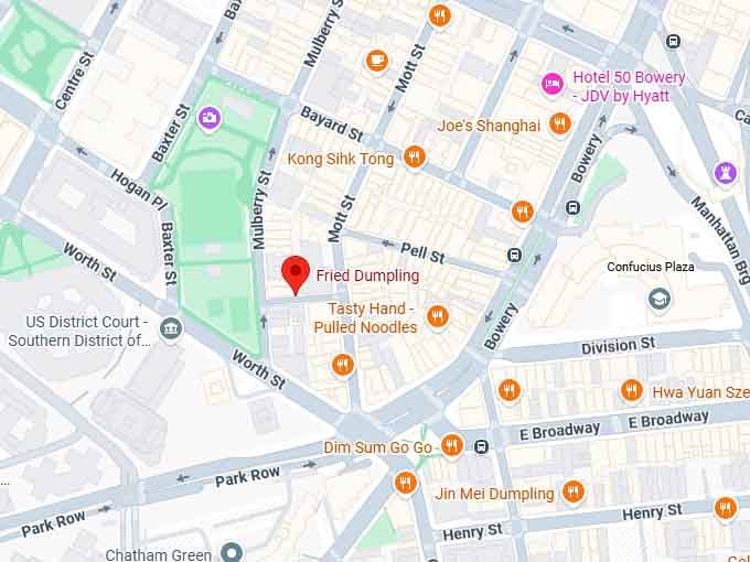 16. fried dumpling map