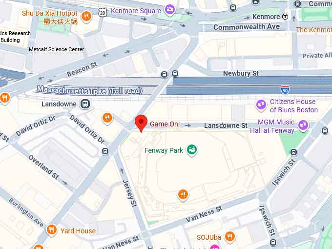 16. game on! map