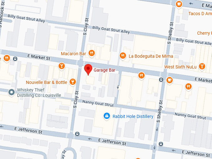 16. garage bar map