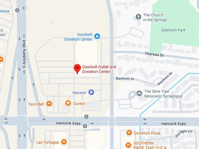 16. goodwill outlet and donation center map