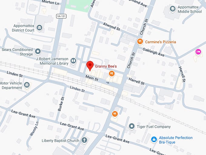 16. granny bee's llc map