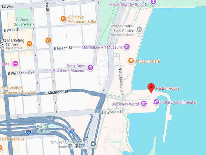 16. harbor house map