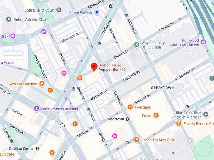 16. harbor house pop up bar 440 map