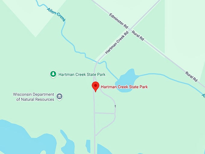 16. hartman creek state park map
