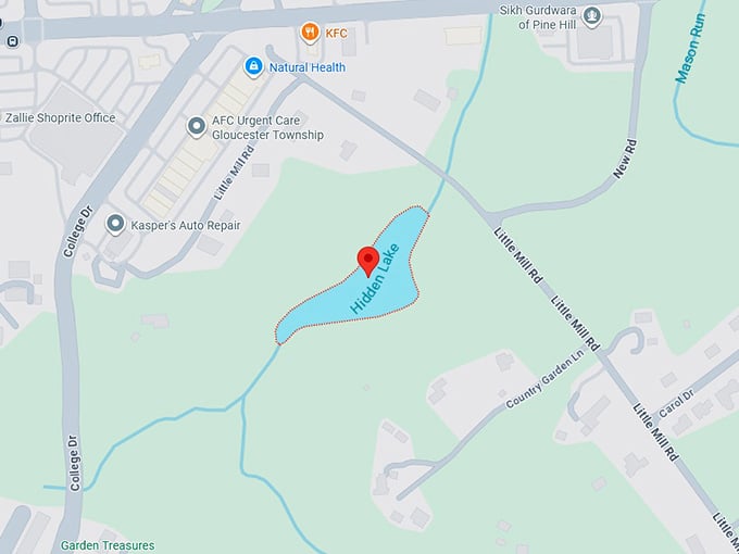16. hidden lake trail map