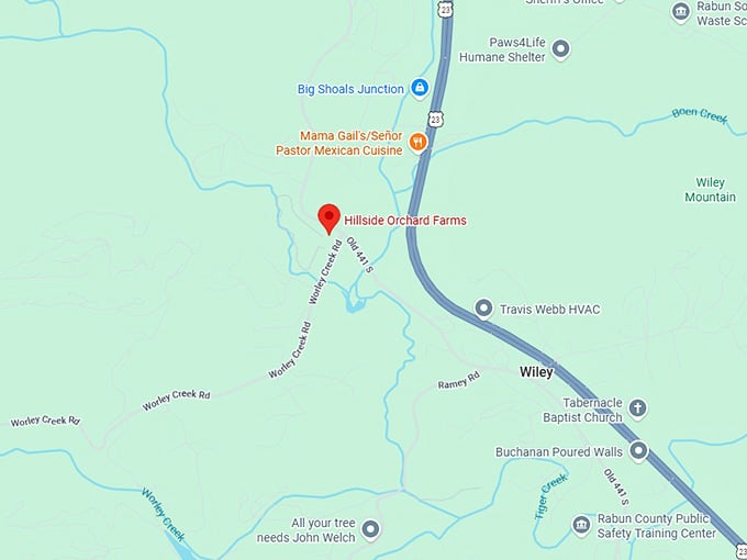 16. hillside orchard farms map