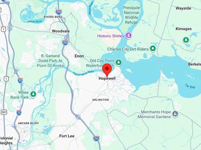 16. hopewell va map