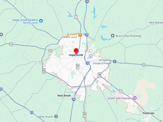 16. hopkinsville map