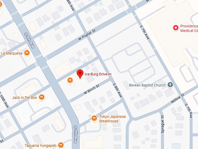 16. ice burg drive in map