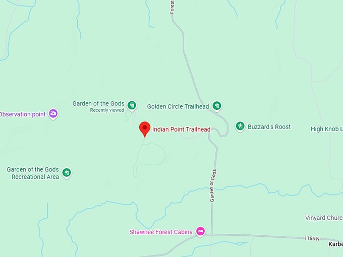 16. indian point trail map