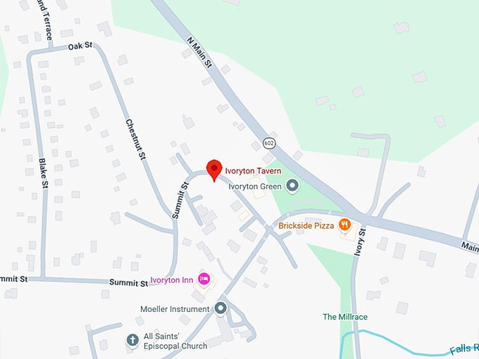 16. ivoryton tavern map