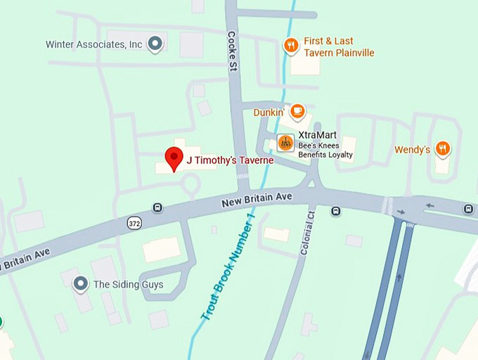 16. j timothy's taverne's map