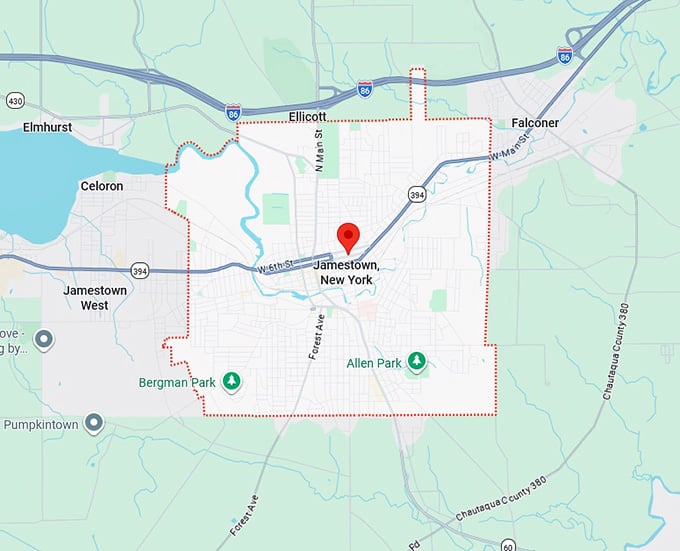 16. jamestown map