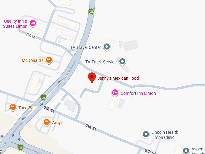 16. jenny's mexican food map