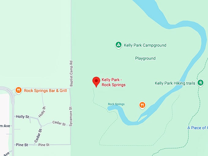 16. kelly park rock springs map