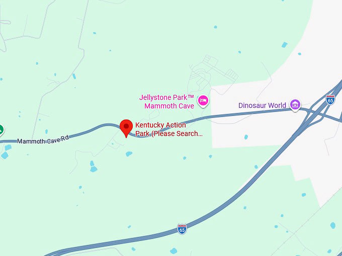 16. kentucky action park (please search mammoth valley park) map