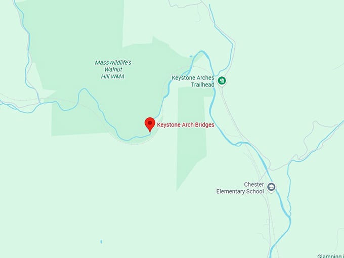 16. keystone arch bridges trail map