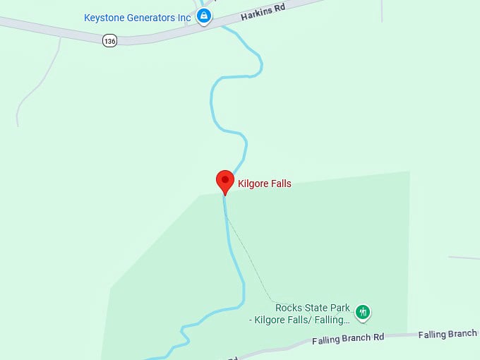 16. kilgore falls map