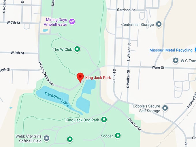 16. king jack park map