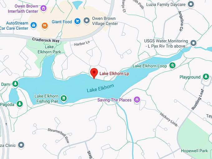 16. lake elkhorn trail map