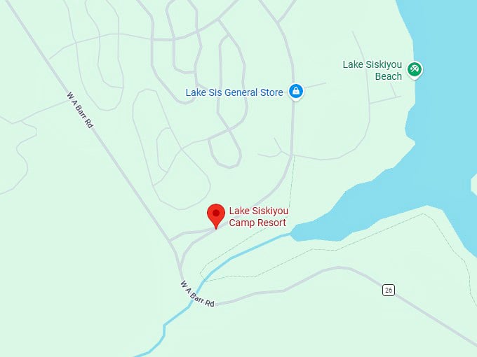 16. lake siskiyou camp resort map