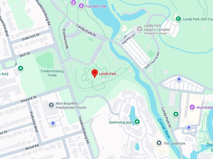 16. landa park map
