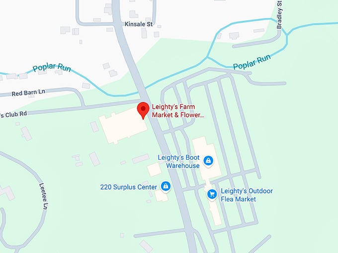 16. leighty's farm market & flower world greenhouse map
