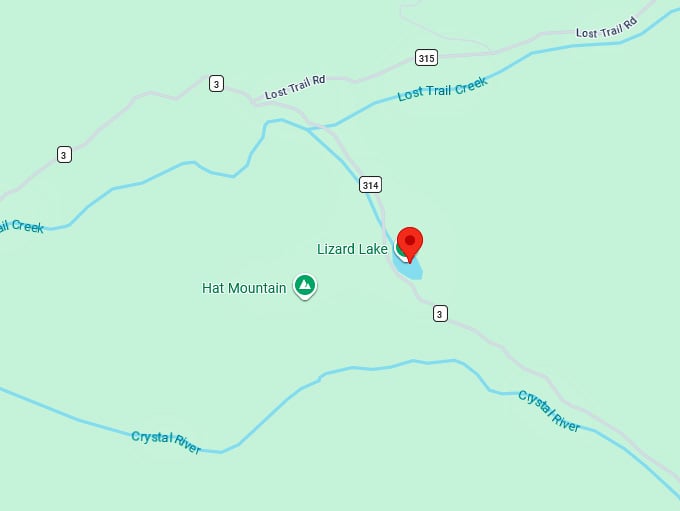 16. lizard lake map