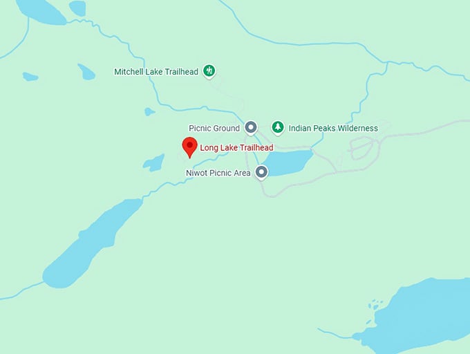 16. long lake trail map