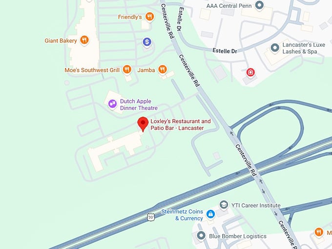 16. loxley's restaurant and patio bar lancaster map