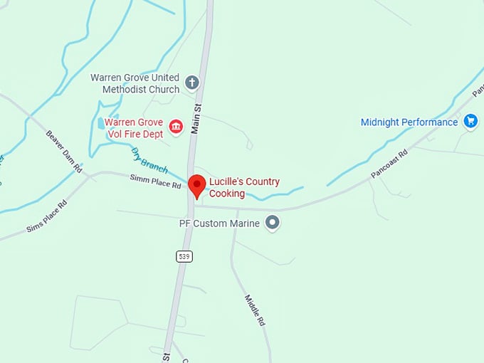 16. lucille's country cooking map