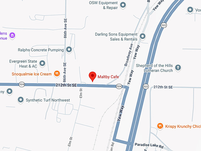 16. maltby cafe map