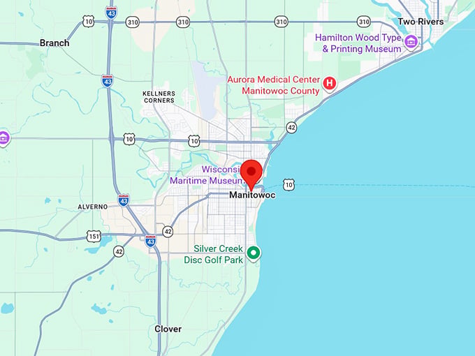 16. manitowoc wi map