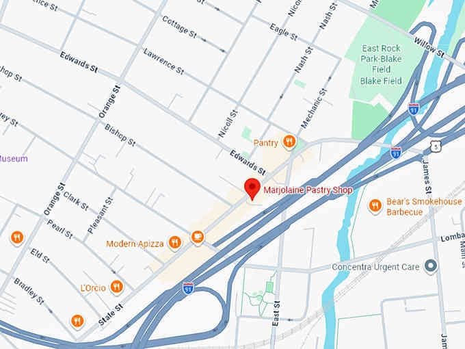 16. marjolaine pastry shop map
