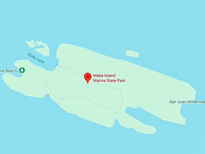 16. matia island marine state park map