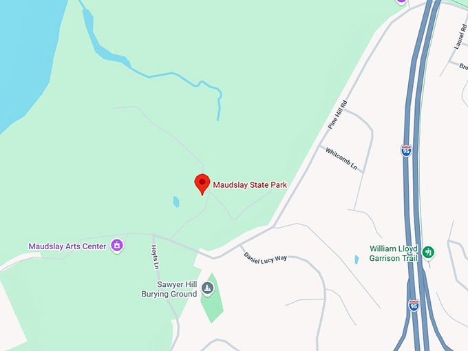 16. maudslay state park map