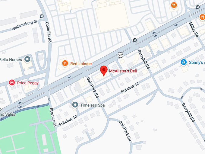 16. mcalister's deli map