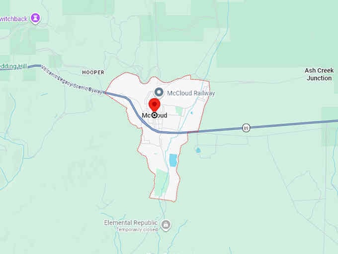 16. mccloud ca map