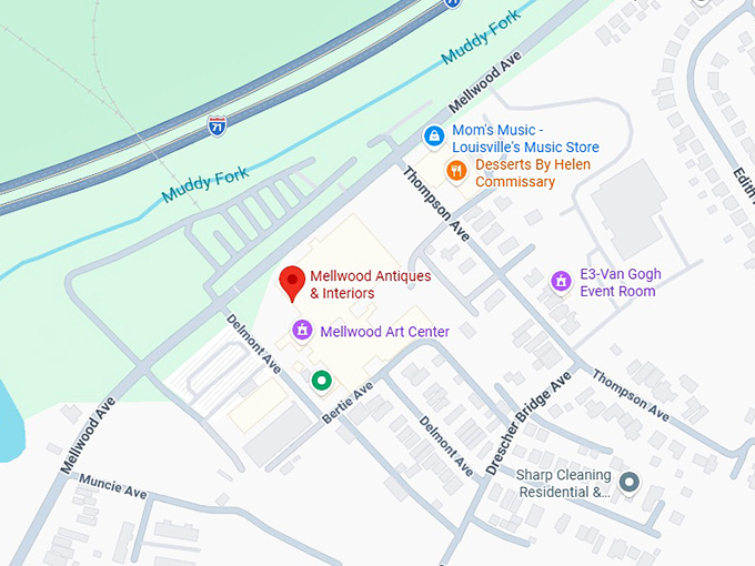16. mellwood antiques & interiors map