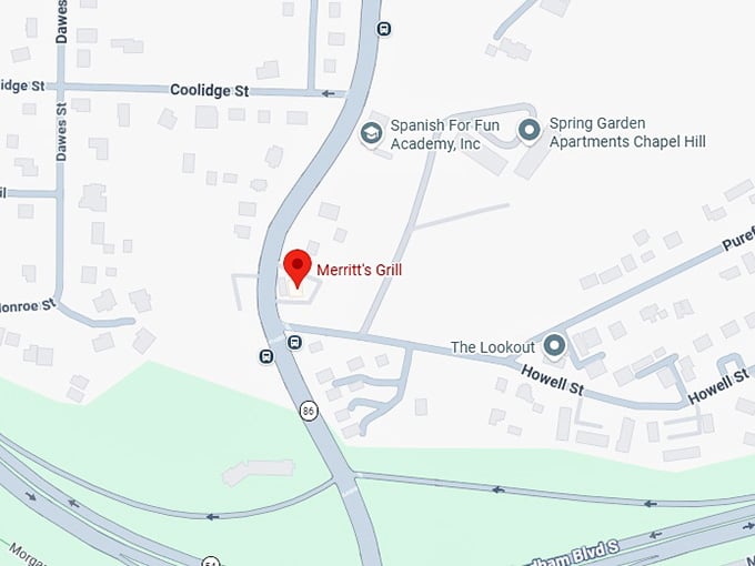 16. merritt's grill map