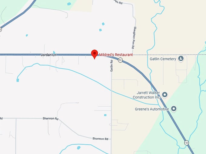 16. mildred's restaurant map
