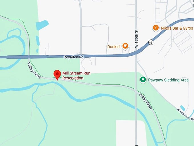 16. mill stream run reservation map