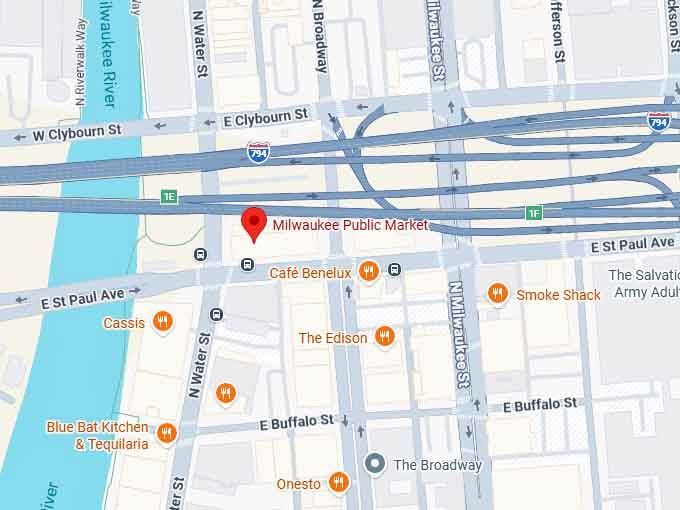 16. milwaukee public market map