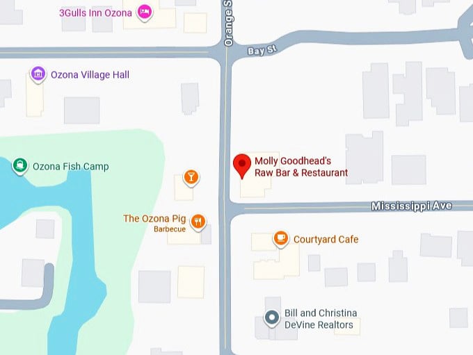 16. molly goodhead's raw bar & restaurant's map
